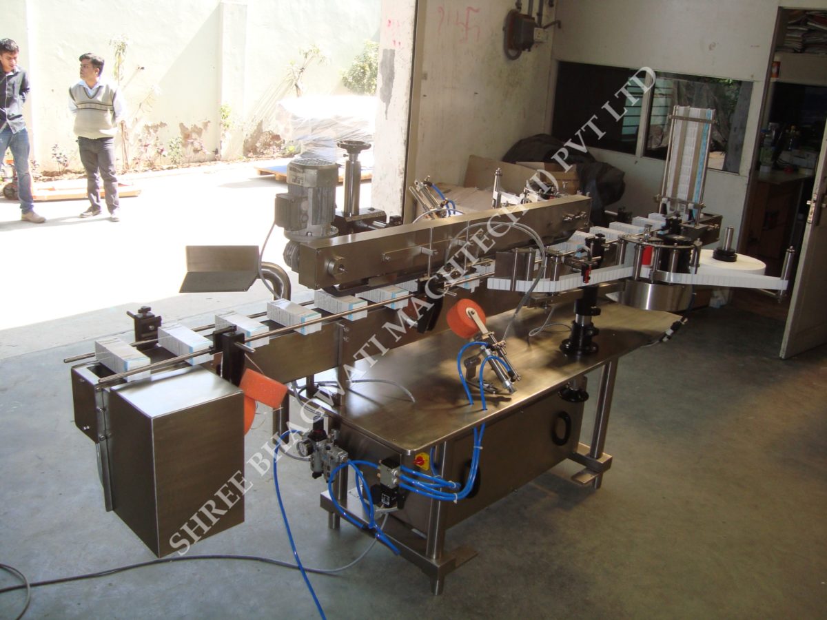 Carton Corner Labeling Machine - One/Two Sides Carton Labeler Machine