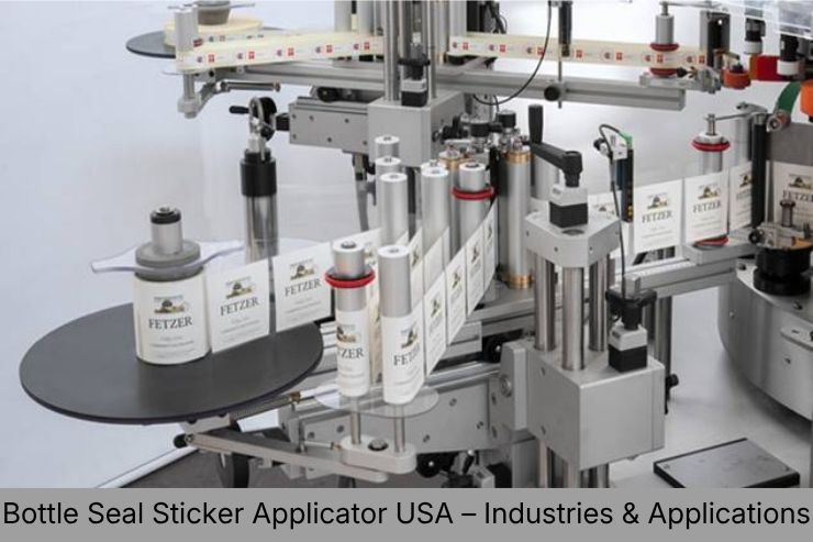 Tamper Evident Security Seal Labeling Machine USA