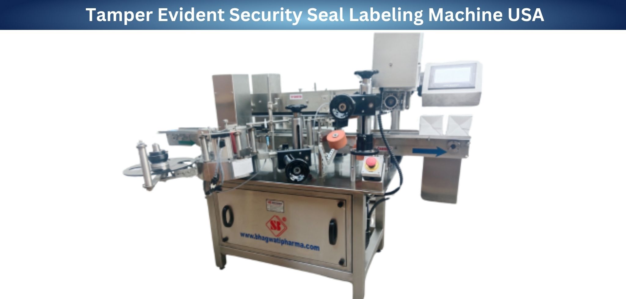 Tamper Evident Security Seal Labeling Machine USA